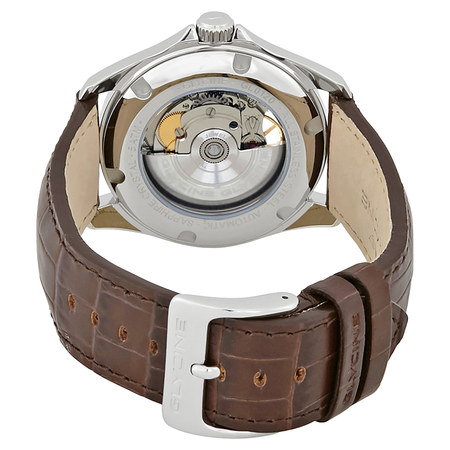 Glycine Combat Classic Automatic Silver Dial Men's Watch GL0120 Combat ...