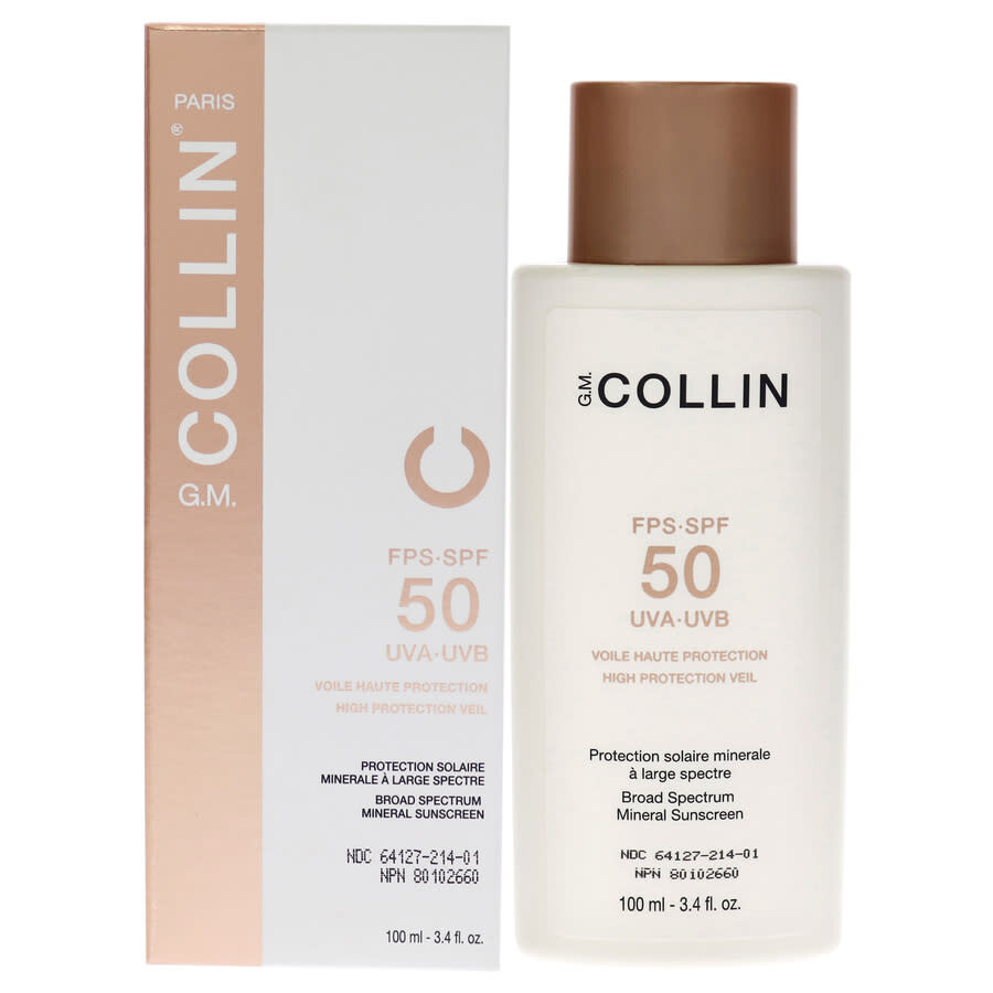 G.M. Collin Unisex High Protection Veil SPF 50 Sunscreen 3.4 oz Skin ...