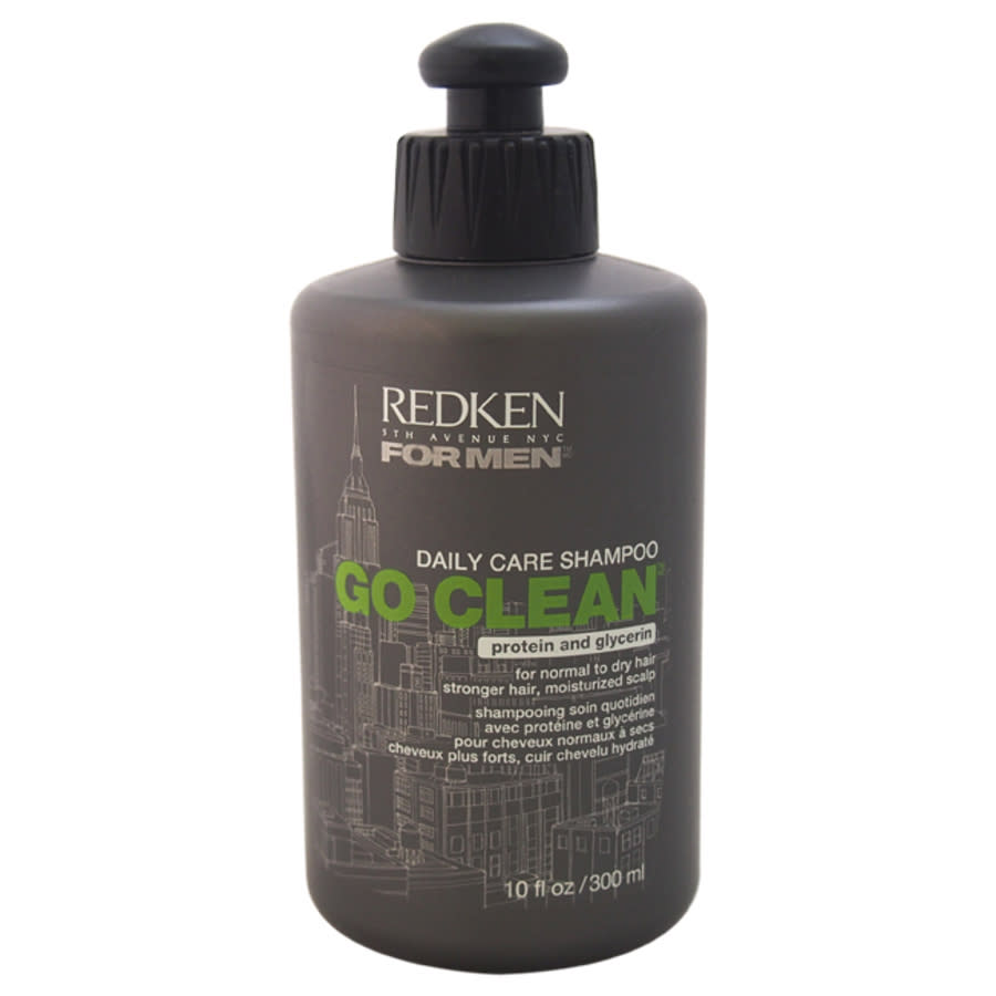 Redken Go Clean Daily Shampoo by Redken for Men - 10 oz Shampoo ...