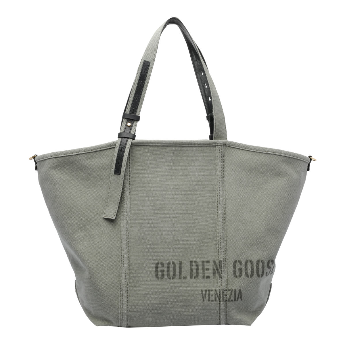 Golden Goose 24.7 Ew Canvas Shopping Bag GWA00694A000680_35674 ...