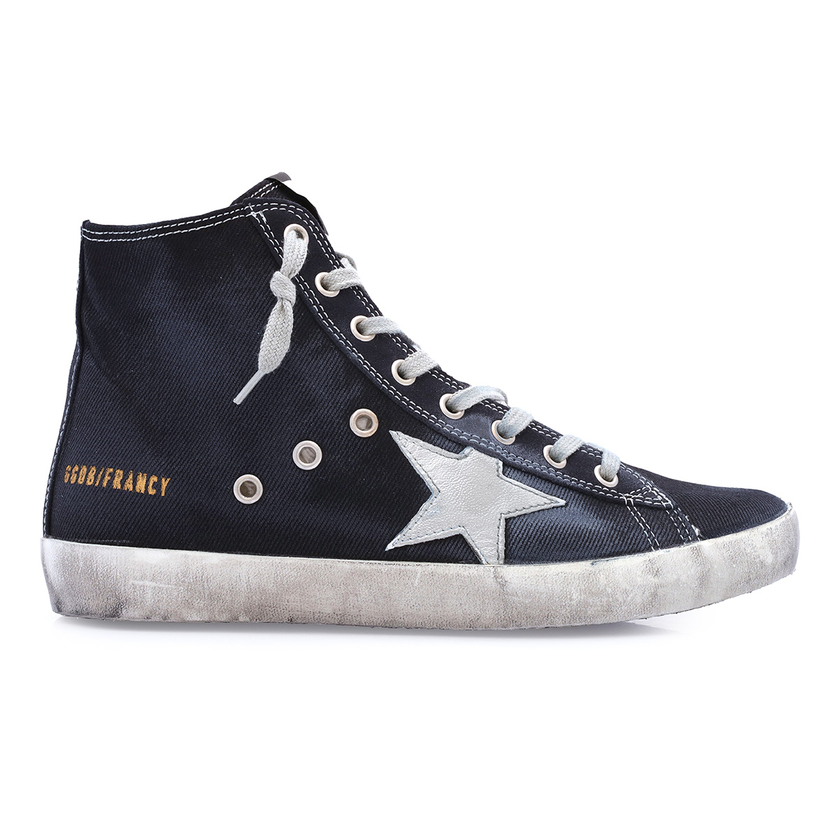 Golden Goose Deluxe Brand Canvas With Laminated Star Francy Sneakers ...
