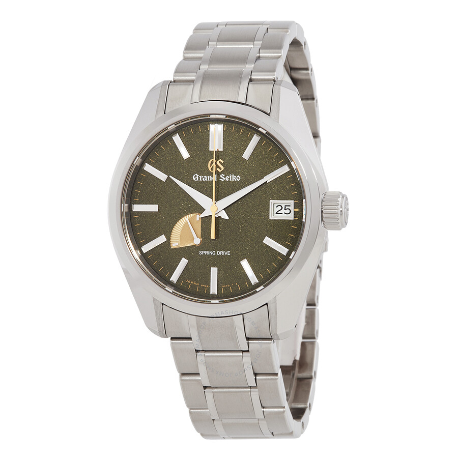 Grand Seiko Heritage Spring Drive "Katana Green" Dial Men's Watch ...