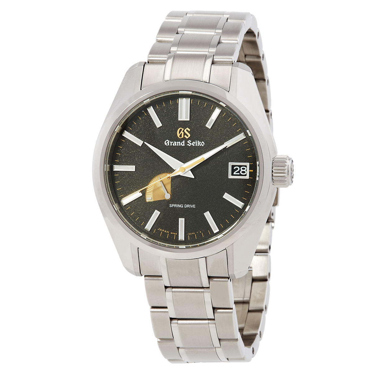 Grand Seiko "KATANA TAMAHAGNE" Heritage Spring Drive Black Dial Men's ...