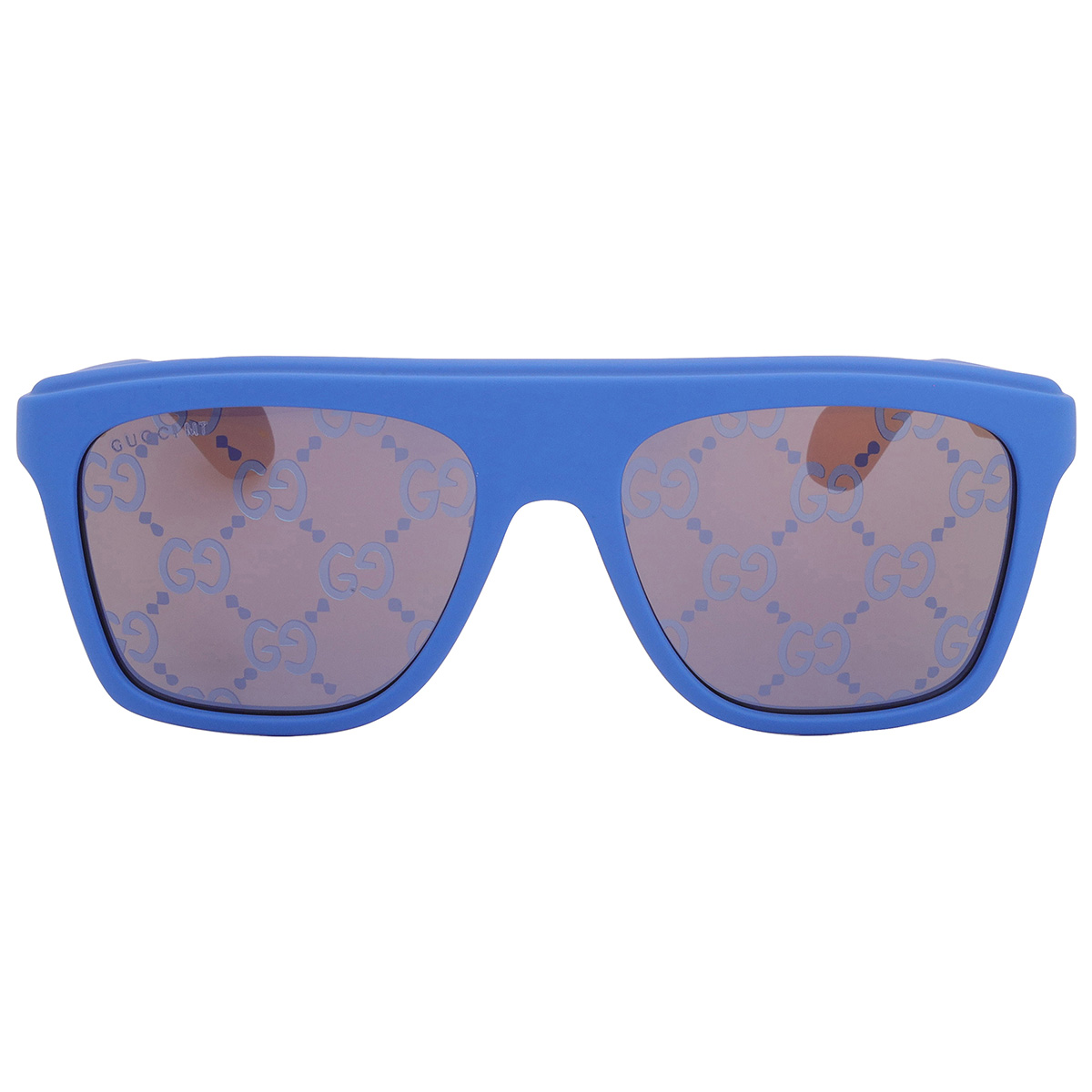 Gucci Blue Logo Browline Men's Sunglasses GG1570S 004 57 889652469058 ...
