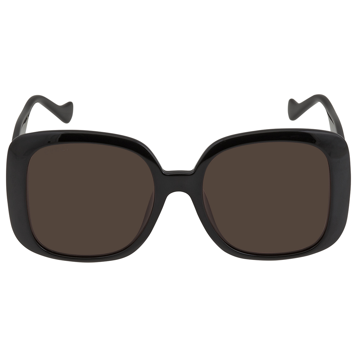 Gucci Brown Square Ladies Sunglasses GG1029SA 005 GG1029SA 005 57 ...