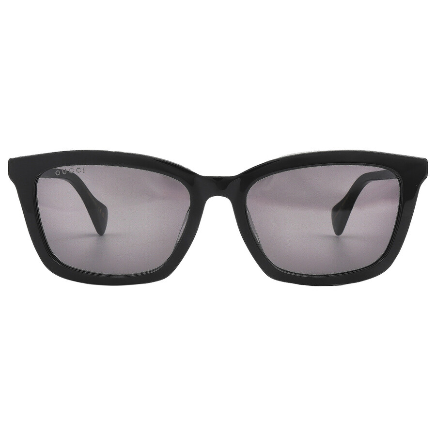 Gucci Grey Rectangular Ladies Sunglasses GG1596SK 001 55 889652472805 ...