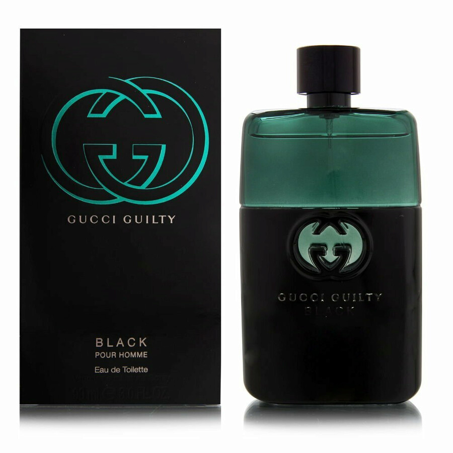 Gucci Men's Guilty Black EDT Spray 1.0 oz Fragrances 737052626307 ...