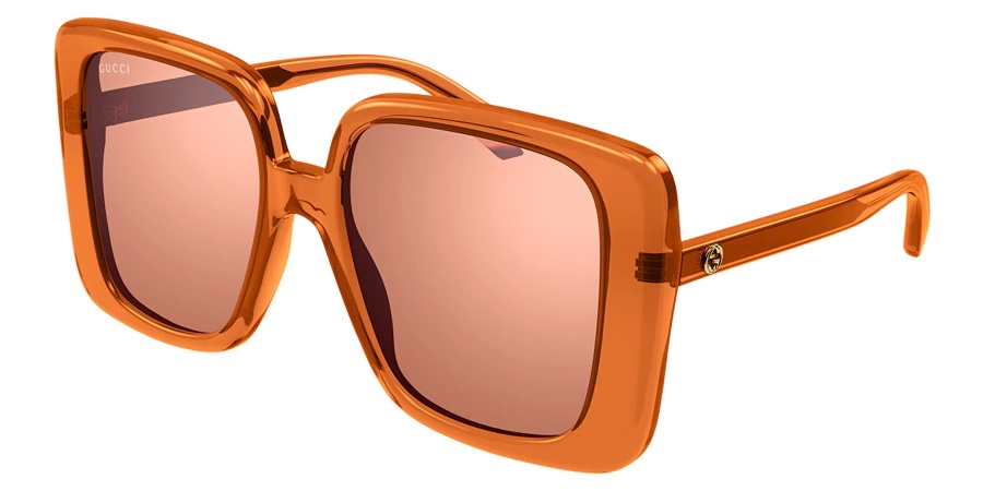 Gucci Orange Sport Ladies Sunglasses GG1314S 004 55 889652412092 ...
