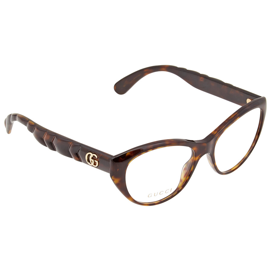 Gucci Transparent Cat Eye Ladies Sunglasses GG0812O 002 54 889652308500 ...