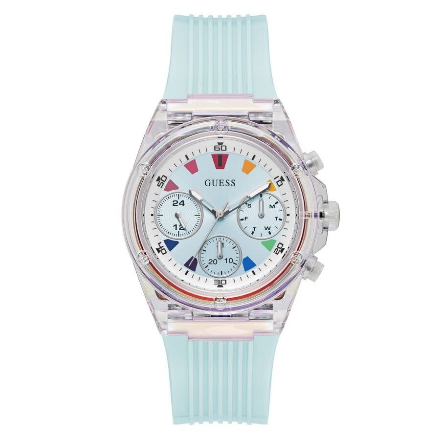 Guess Athena Quartz Blue Dial Ladies Watch GW0438L8 091661541261 ...
