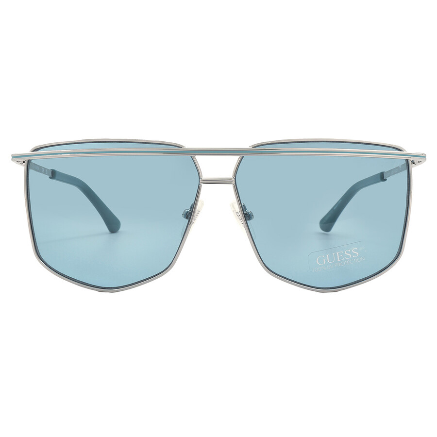 Guess Blue Geometric Ladies Sunglasses GU7851 10V 63 889214342539 ...