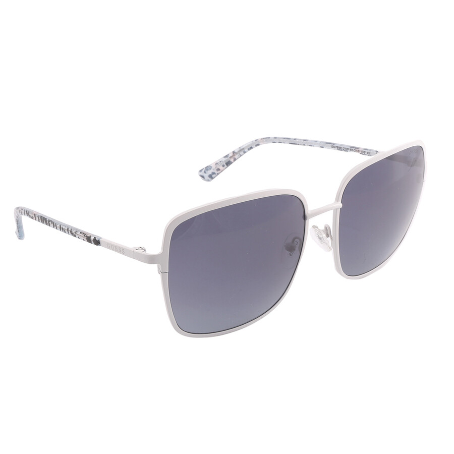 Guess Blue Gradient Square Ladies Sunglasses GU7846 21W 61 889214342263 ...