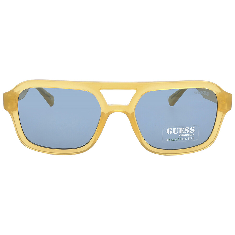 Guess Blue Square Unisex Sunglasses GU8259 39V 53 889214359568 ...