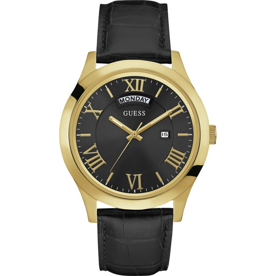 Guess Classic Black Dial Men's Watch W0792G4 091661529009 - Watches ...