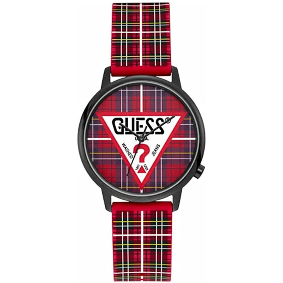 Guess Classic Red Dial Ladies Watch V1029M2 091661508394 - Watches ...