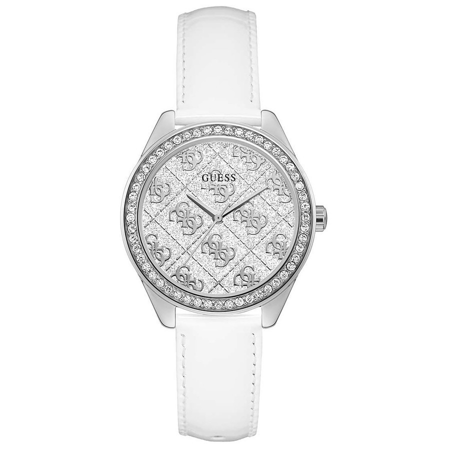 Guess Classic Silver-tone Dial Ladies Watch GW0098L1 091661515965 ...