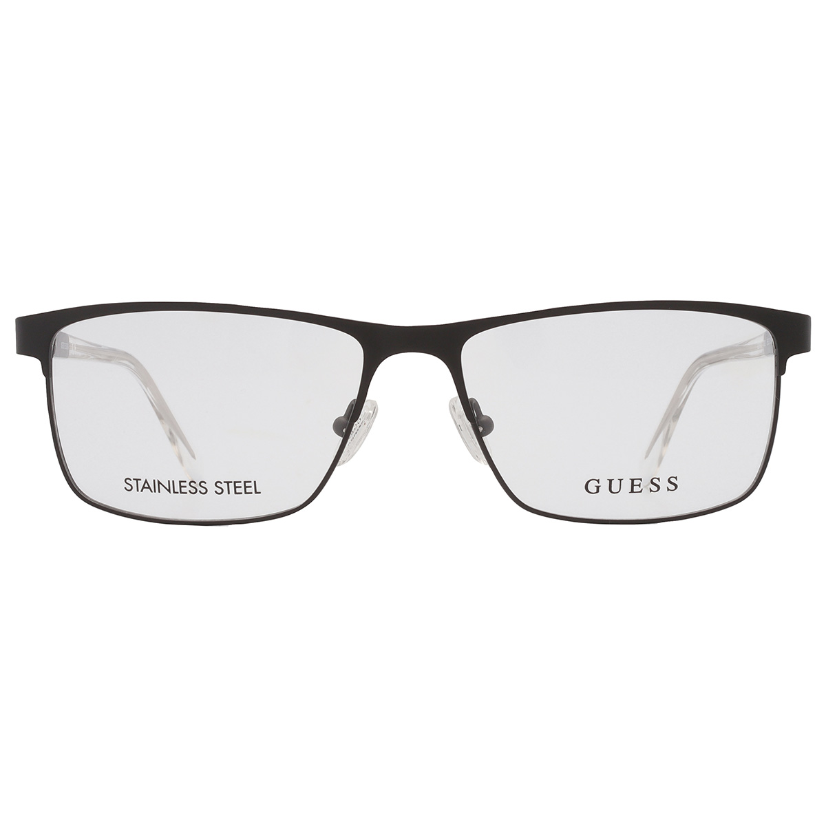 Guess Demo Rectangular Men's Eyeglasses GU1972 002 55 889214043412 ...