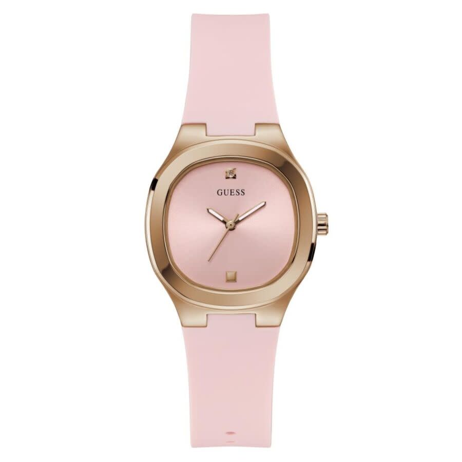 Guess Eve Quartz Pink Dial Ladies Watch GW0658L2 091661538728 - Watches ...