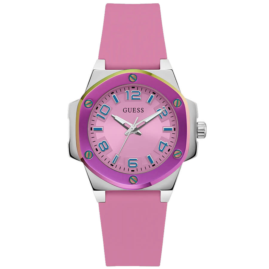 Guess G Hype Quartz Rose Gold Dial Ladies Watch GW0556L1 091661533426 ...