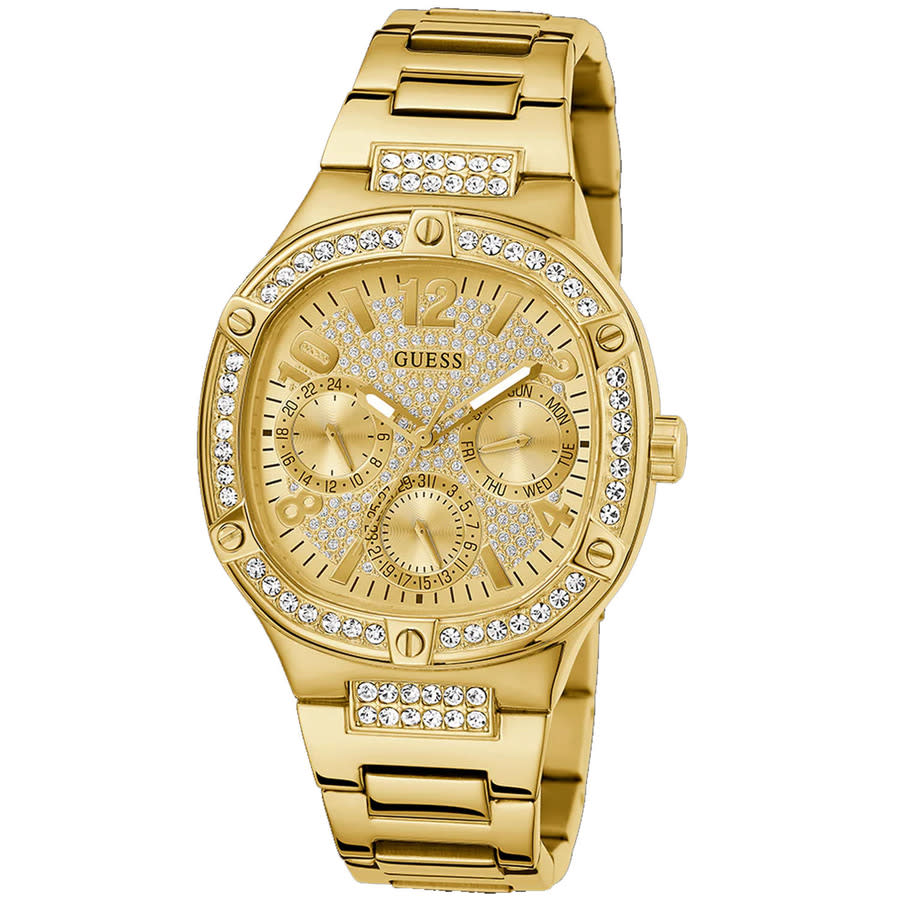 Guess Gold Tone Multi-Function Gold-tone Dial Ladies Watch GW0558L2 ...