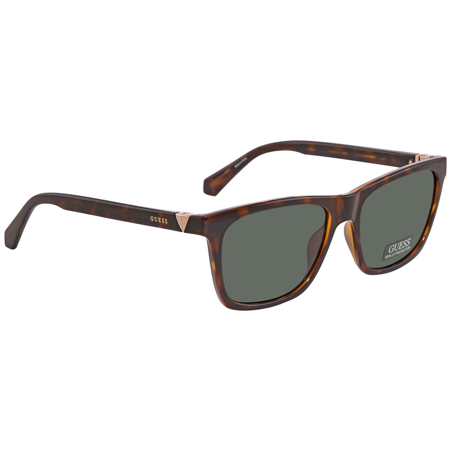 Guess Green Square Men's Sunglasses GU00044 52N 57 889214306494 ...