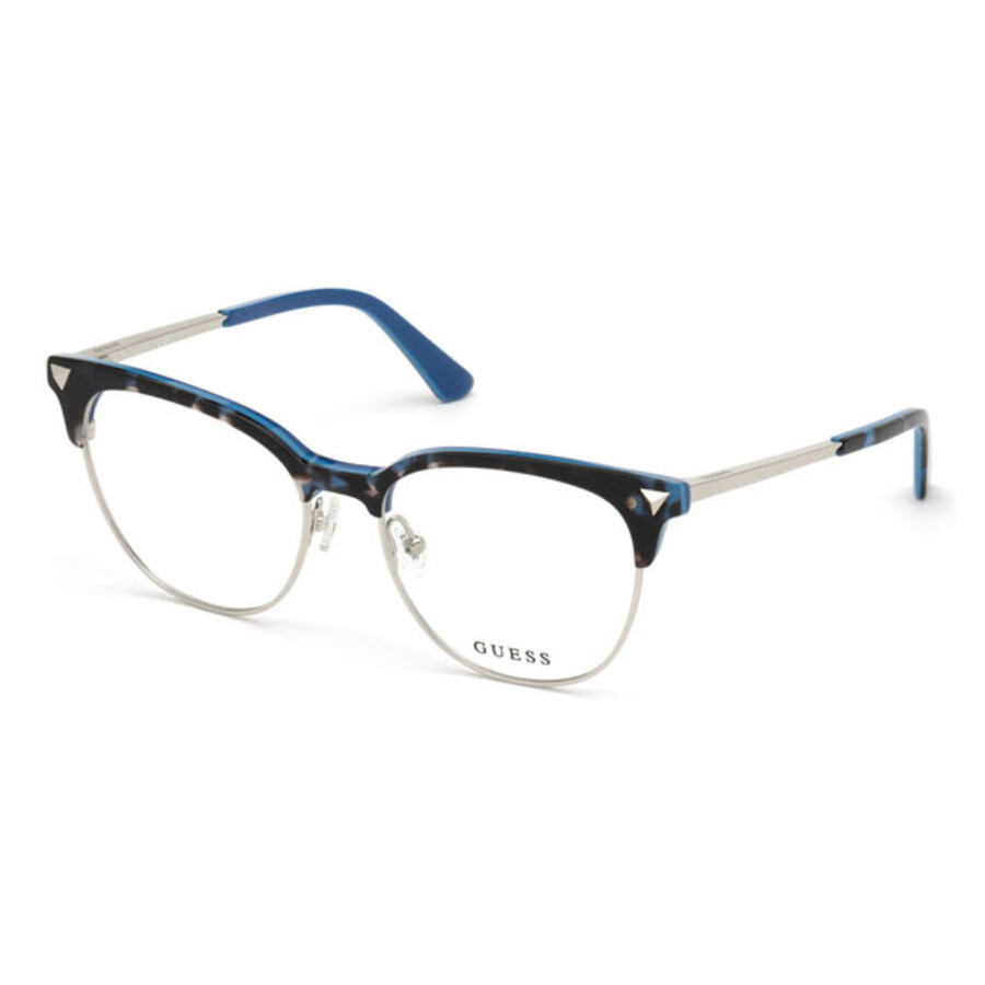 Guess Ladies Blue Oval Eyeglass Frames GU279809253 889214157911 ...