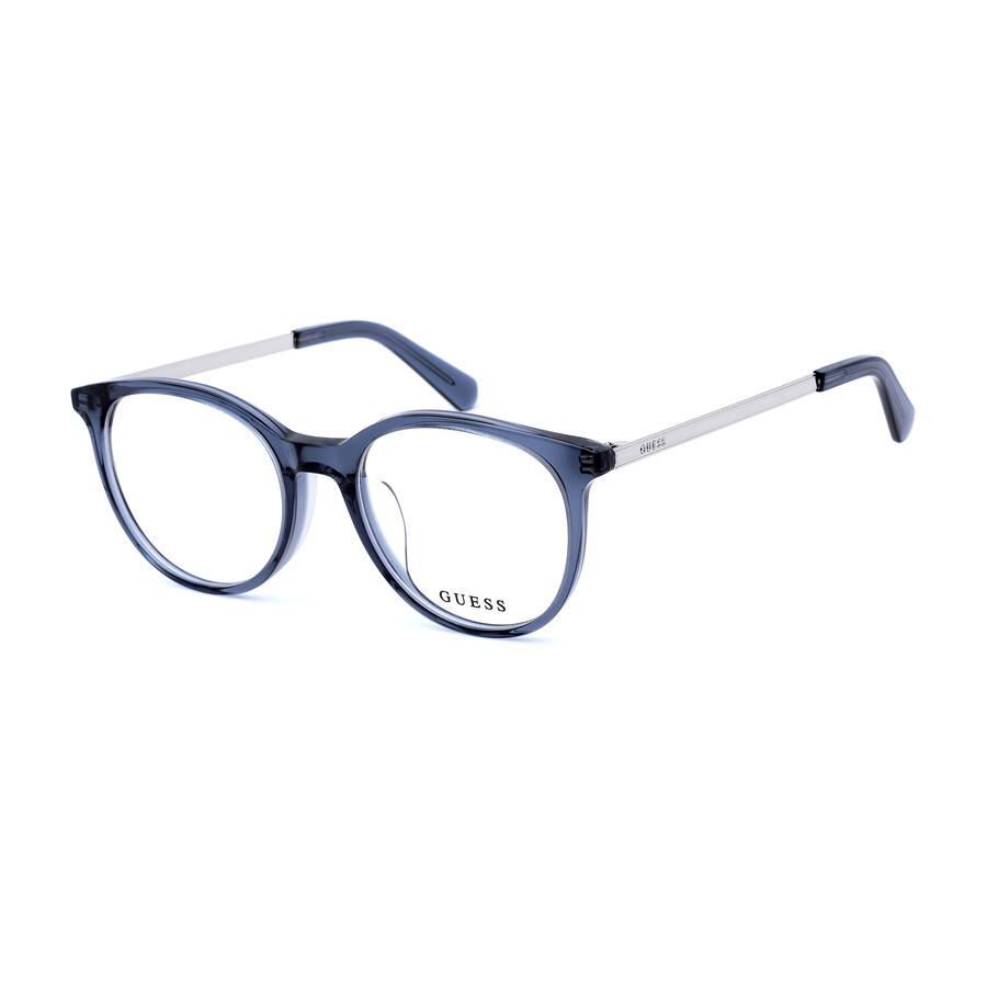 Guess Ladies Blue Round Eyeglass Frames GU50039-D09052 889214266231 ...
