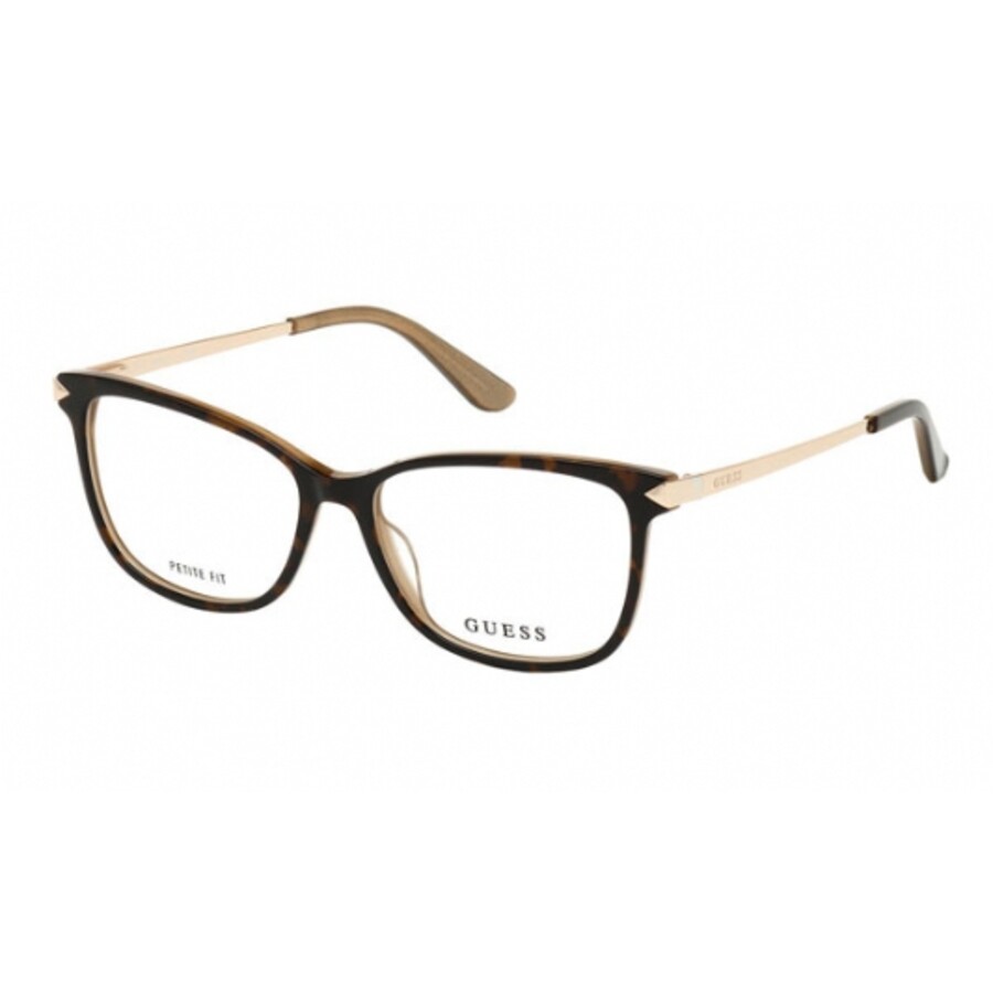 Guess Ladies Tortoise Square Eyeglass Frames GU2754-F05254 889214117854 ...