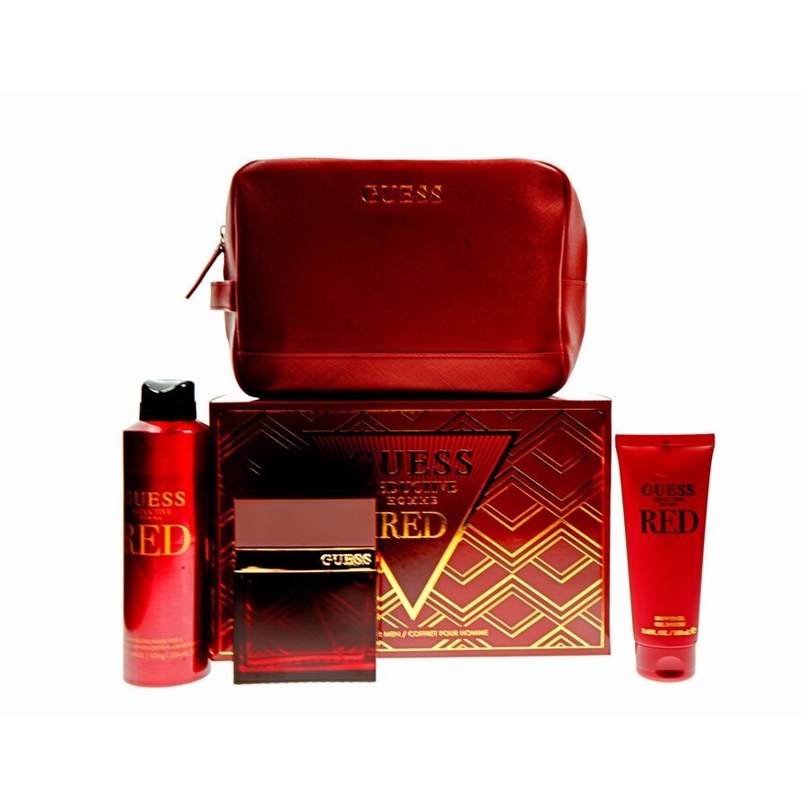 Guess Men's Seductive Red Gift Set Skin Care 085715329547 - Fragrances ...