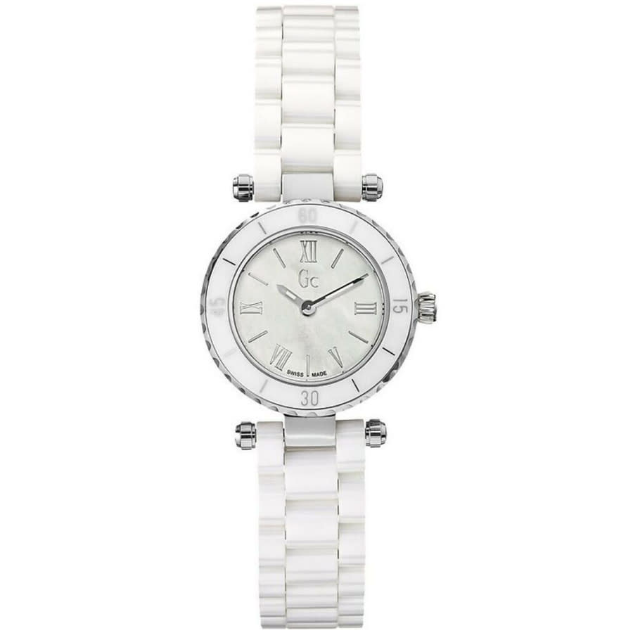 Guess Mini Chic Quartz White Dial Ladies Watch X70007L1S 091661414978 ...