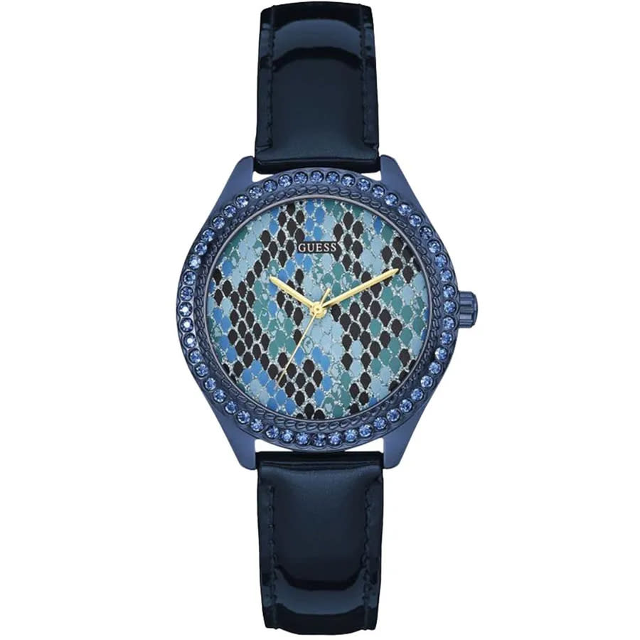Guess Mini Mystical Quartz Blue Dial Ladies Watch W0626L3 818220163814 ...