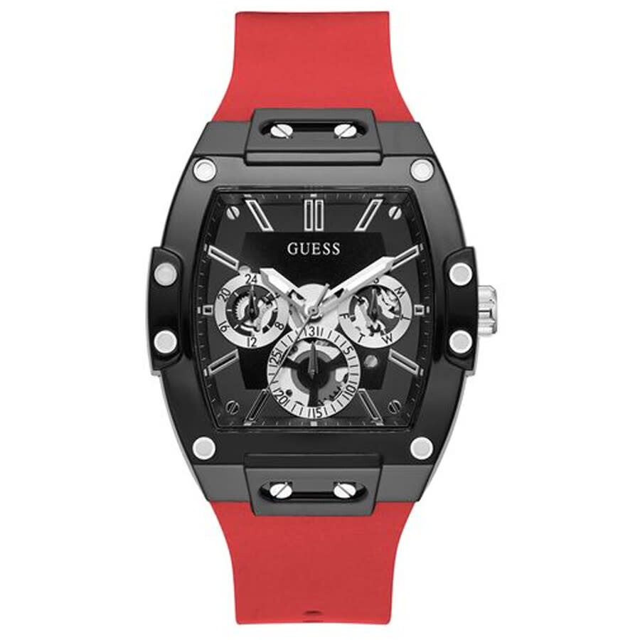 Guess Phoenix Quartz Black Dial Watch GW0203G4 - Watches - Jomashop