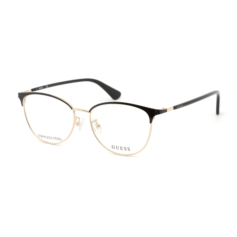 Guess Unisex Black Rectangular Eyeglass Frames GU2775-D00153 ...