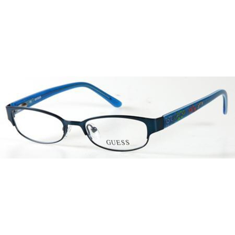 Guess Unisex Blue Round Eyeglass Frames GU9110(GU9110)B2447 ...