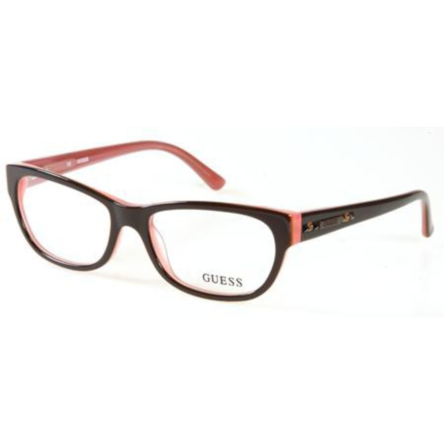 Guess Unisex Brown Round Eyeglass Frames GU2344D9653 715583658530 ...