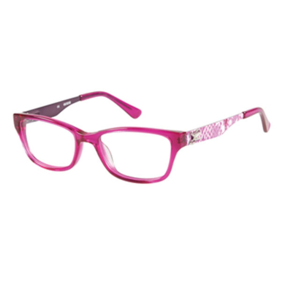 Guess Unisex Pink Square Eyeglass Frames GU9094(GU9094)H4648 ...