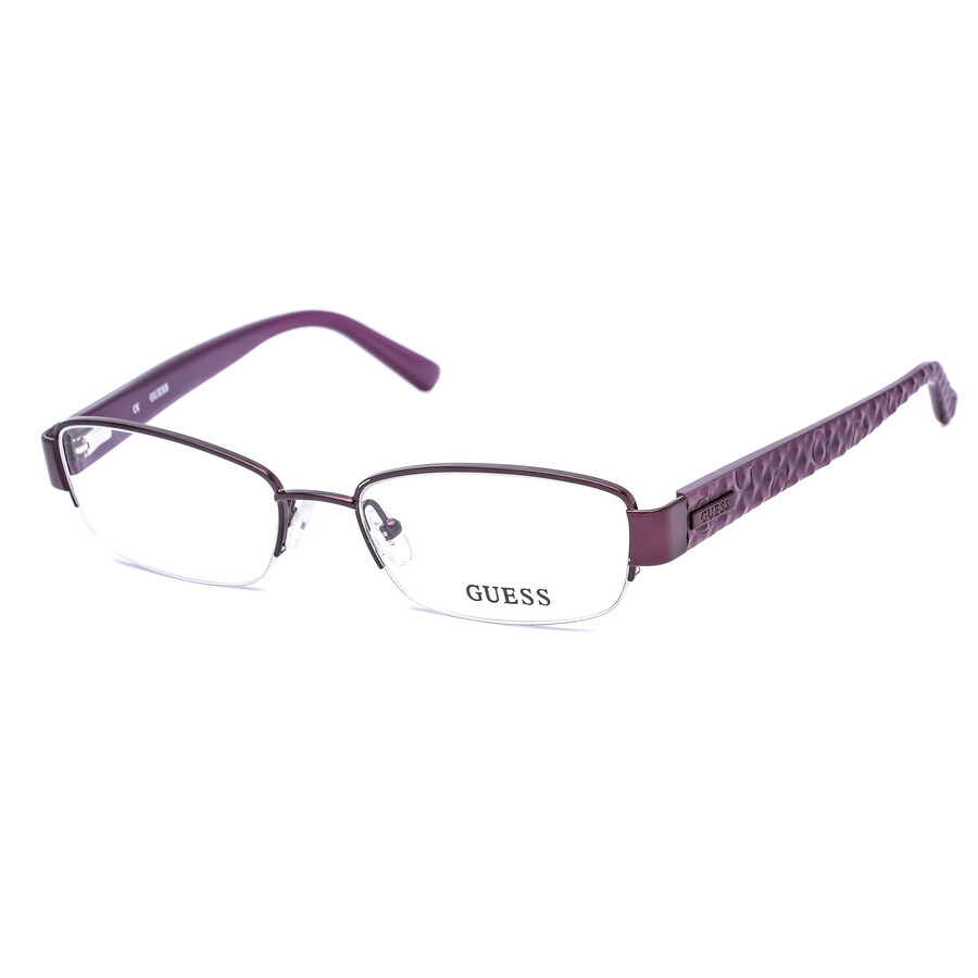 Guess Unisex Purple Round Eyeglass Frames GU 2378 O24 52 715583767614 - Eyeglasses - Jomashop