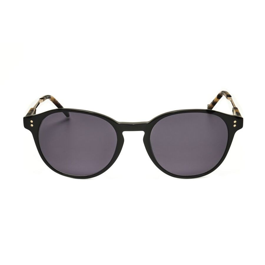 Hackett Men's Black Round Sunglasses HEBS286-001-1 840311405848 ...