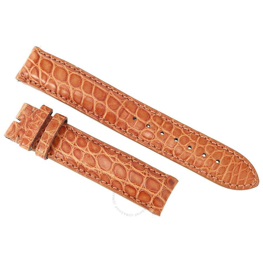 Hadley Roma 18 MM Matte Light Brown Alligator Leather Strap 18ABR31M ...