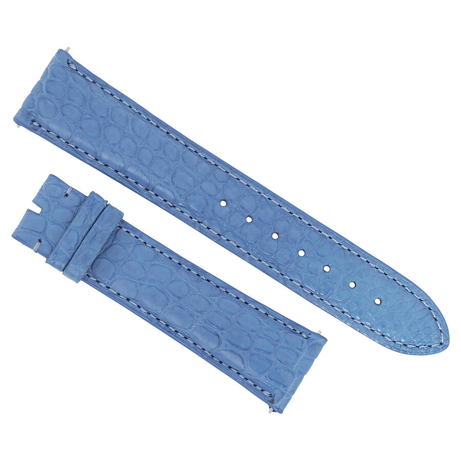 Hadley Roma 21 MM Light Blue Alligator Leather Strap 21ABR54M ...