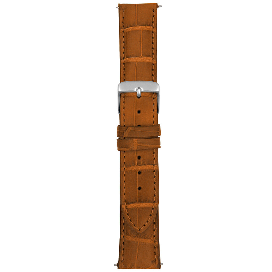 Hadley Roma 21 MM Matte Tan Alligator Leather Strap 21ABT51M - Watch ...