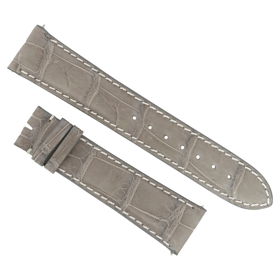 Hadley Roma Grey 21 MM Alligator Leather Strap 21ABTT8C 842047128893 ...