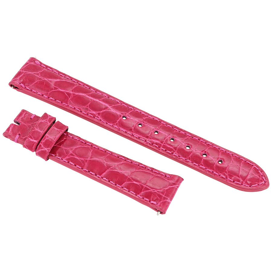 Hadley Roma Hot Pink 16 MM Alligator Leather Strap 16AAR33M ...