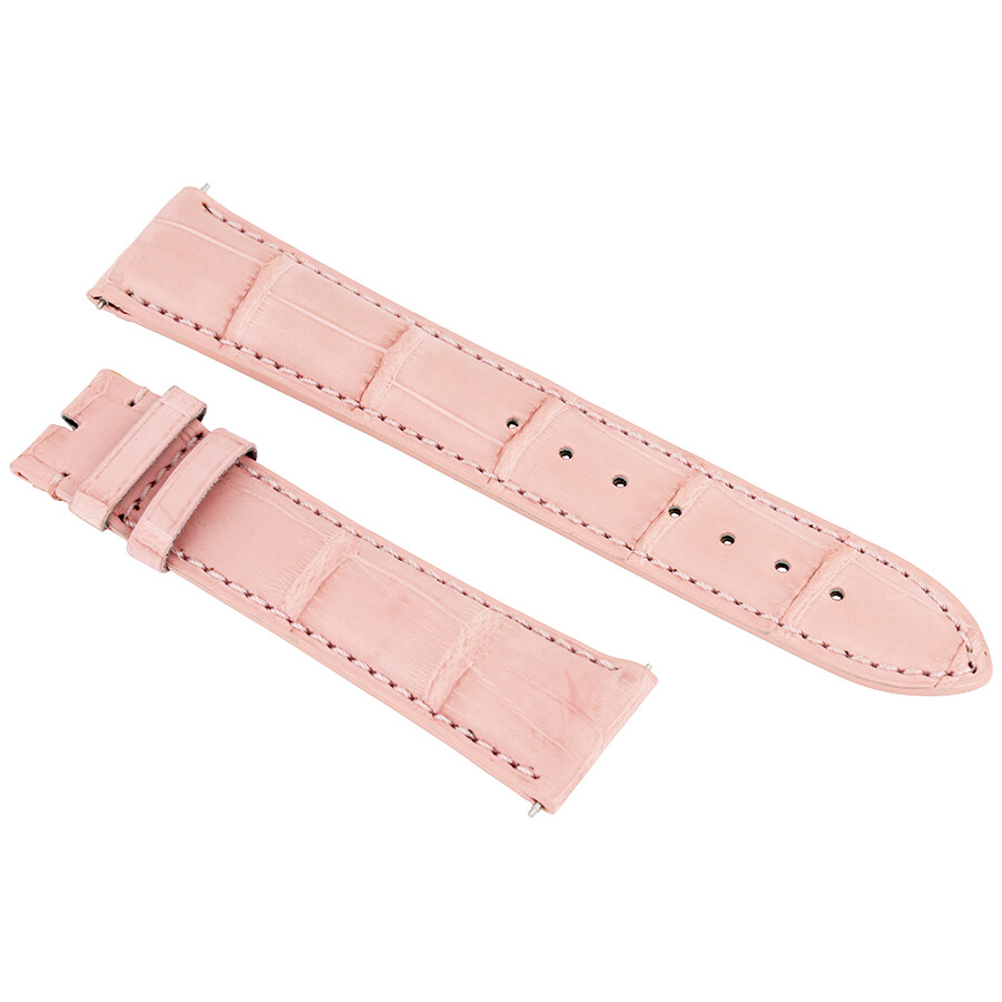 Hadley Roma Light Pink 21 MM Alligator Leather Strap 21ABT48M ...