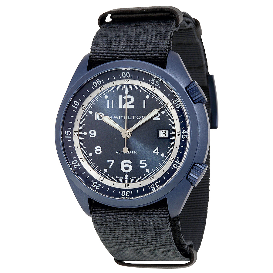 Hamilton Automatic Blue Dial Men's Watch H80449845 7640127758861 ...