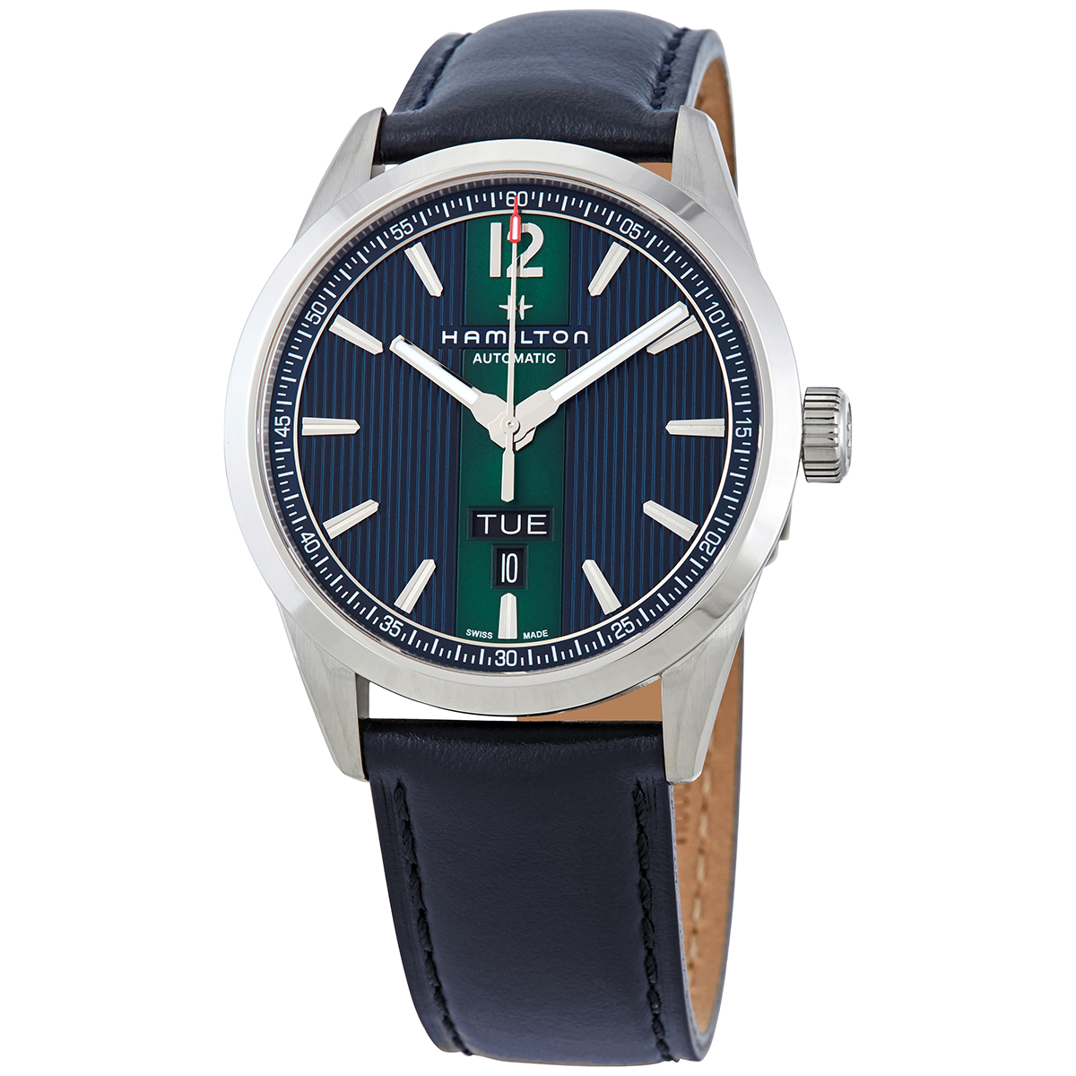 Hamilton Broadway Automatic Blue and Green Dial Men's Watch H43515641 ...