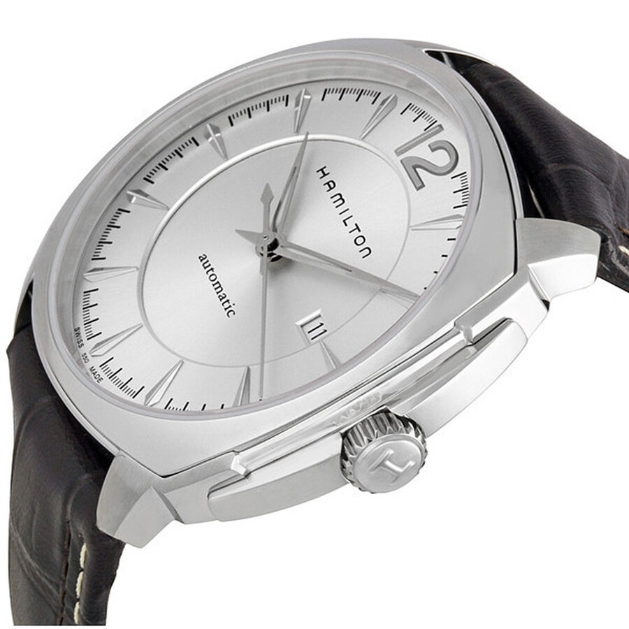 Hamilton Cushion 1923 Silver Dial Stainless Steel Men's Watch H36515555 ...