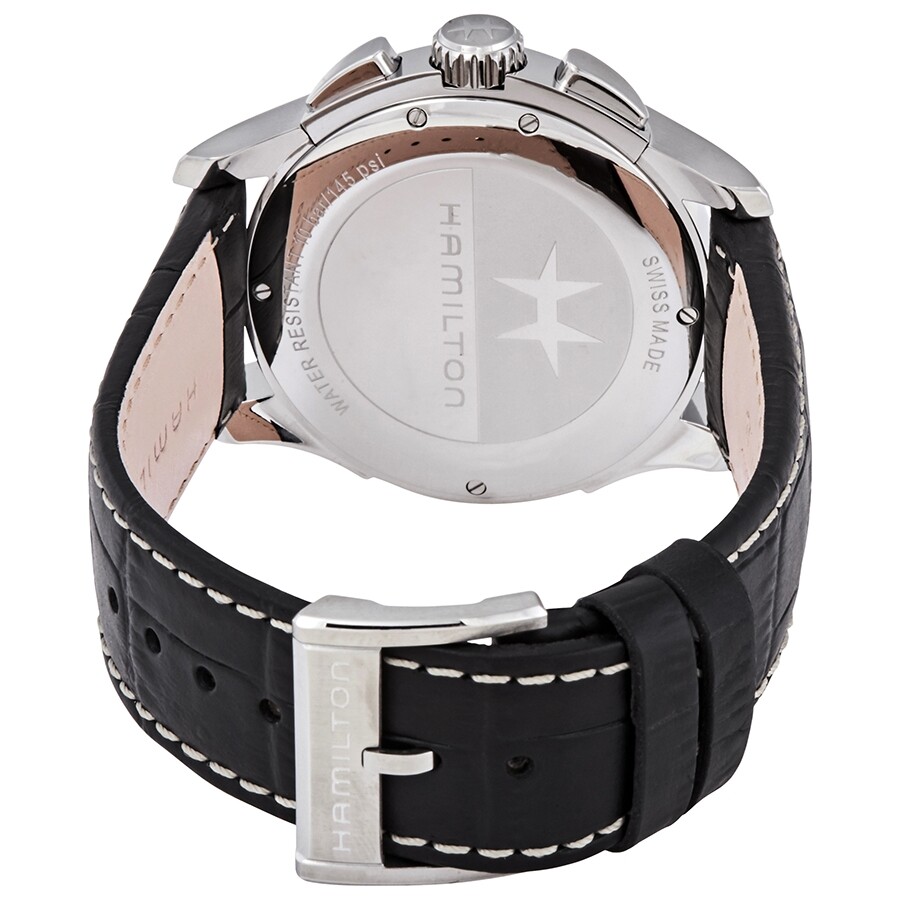 Hamilton Jazzmaster Chronograph Quartz Blue Dial Men's Watch H32612741 ...