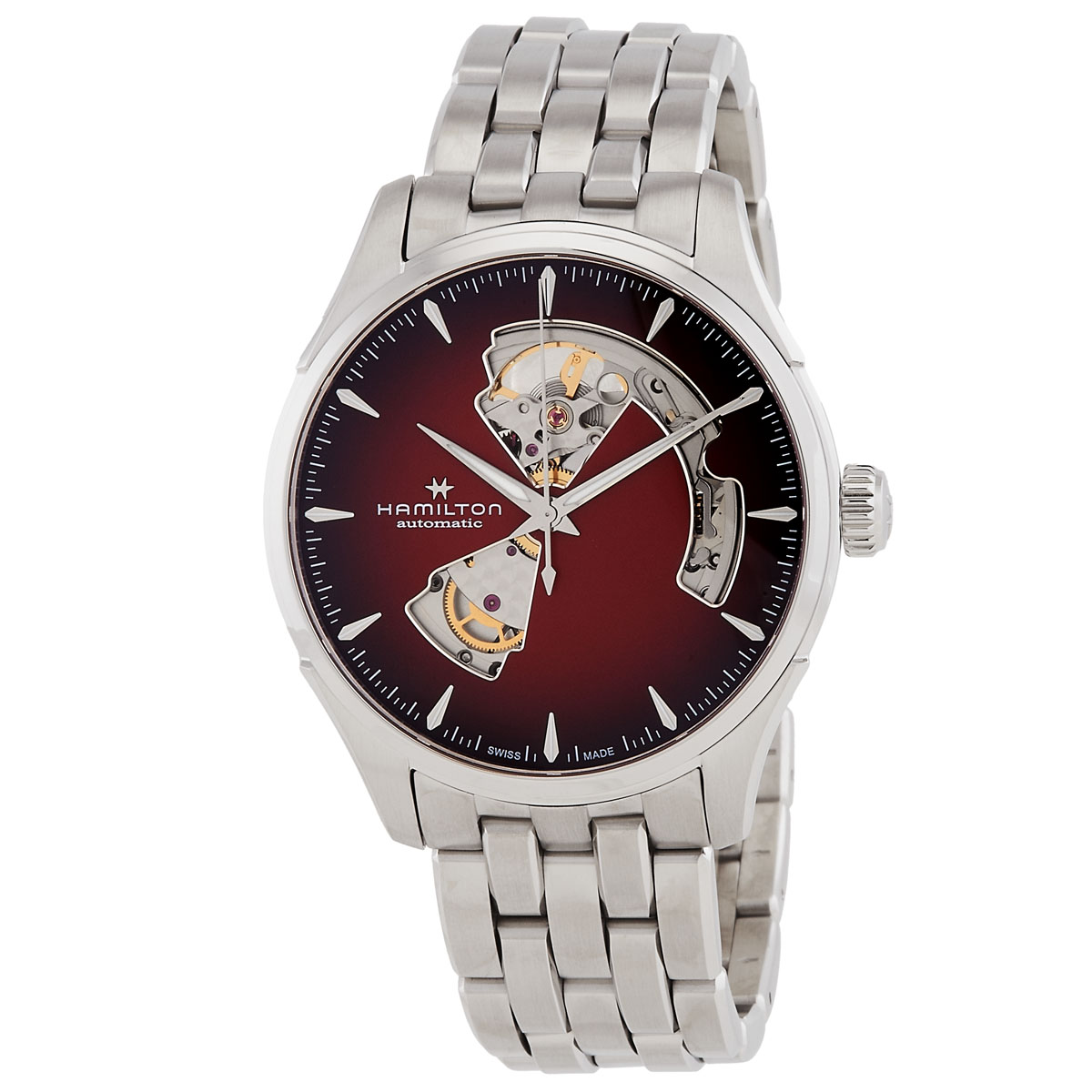 Hamilton Jazzmaster Open Heart Auto Automatic Watch H32675170 ...