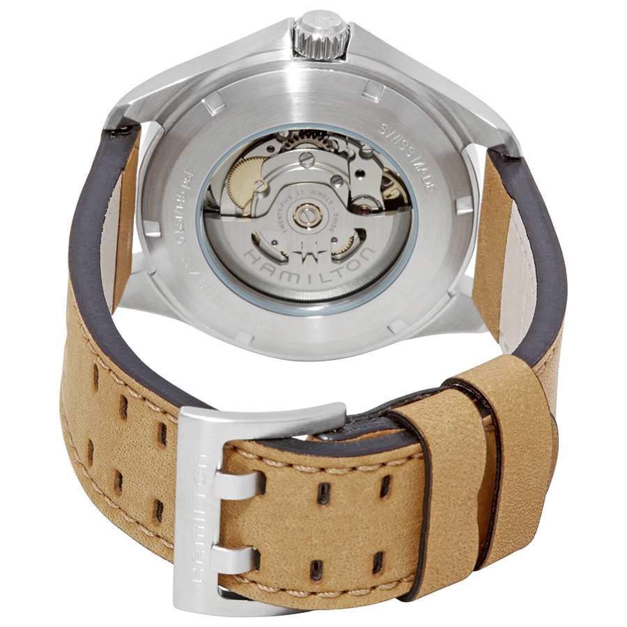 Hamilton Khaki Pilot Day Date Automatic Black Dial Men's Watch ...